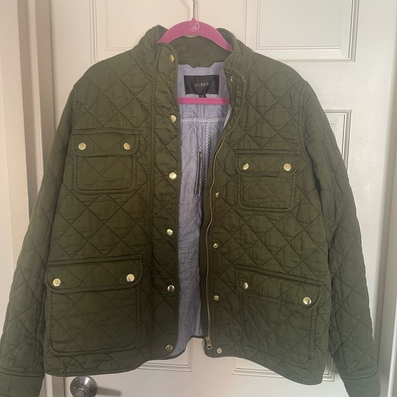 J. Crew | Jackets & Coats | J Crew Quilted Downtown Field Jacket | Poshmark